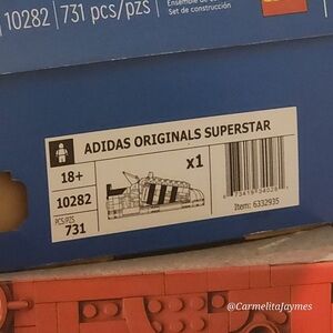 Lego | Toys | Lego Superstar Adidas Sneaker Building Collectible ...